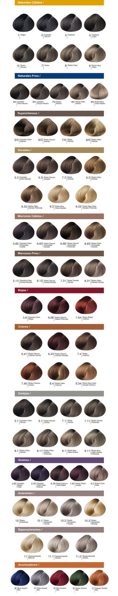 Carta de colores - Issue Professional